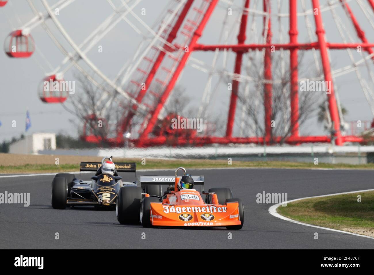 34 Brabham BT16 1965 HISTORIC Formula Register action 34 March 761 1976 ...