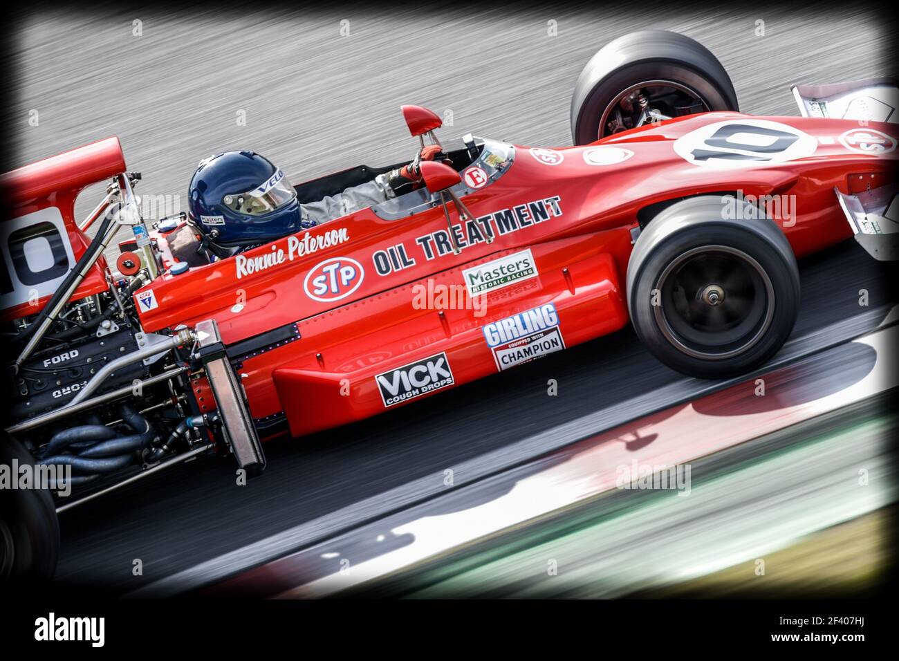 10 March 721G 1972 MASTERS Historic Formula 1 action during the 2018 ...