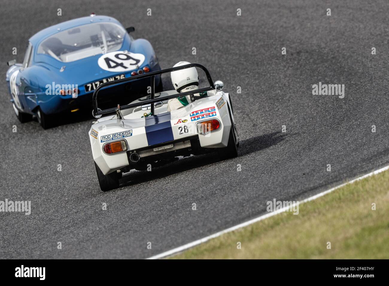 60's Prototype Racing Car during the 2018 Suzuka sound of Engine ...