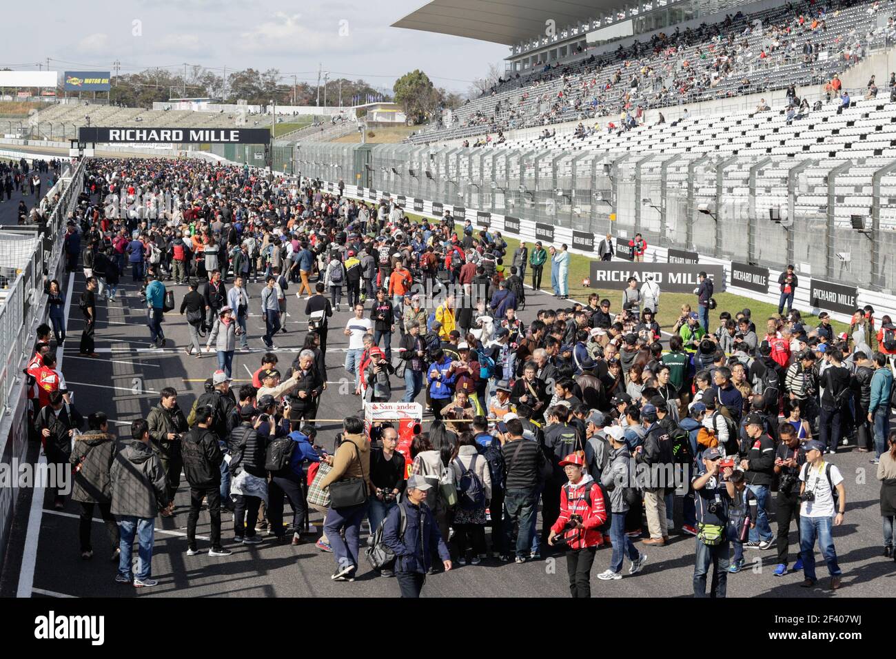 grille de depart, starting grid during the 2018 Suzuka sound of Engine ...