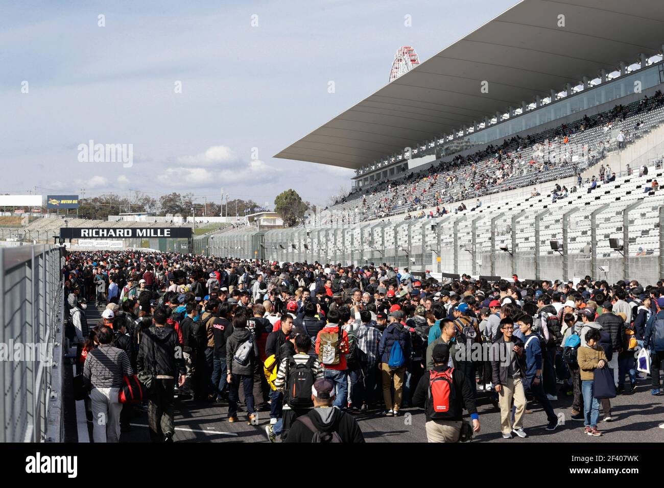 grille de depart, starting grid during the 2018 Suzuka sound of Engine ...