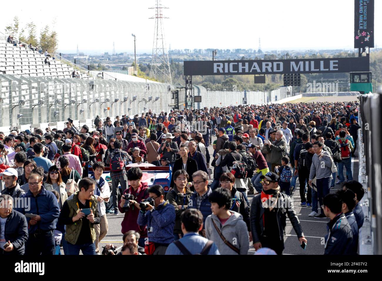 grille de depart, starting grid during the 2018 Suzuka sound of Engine ...