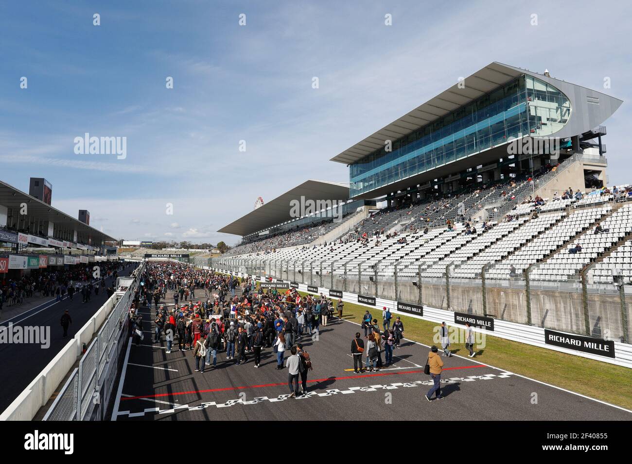 grille de depart, starting grid during the 2018 Suzuka sound of Engine ...