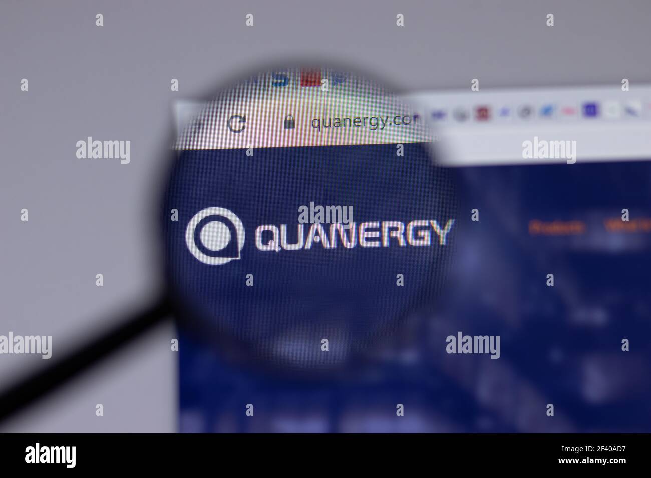 Quanergy logo hi-res stock photography and images - Alamy