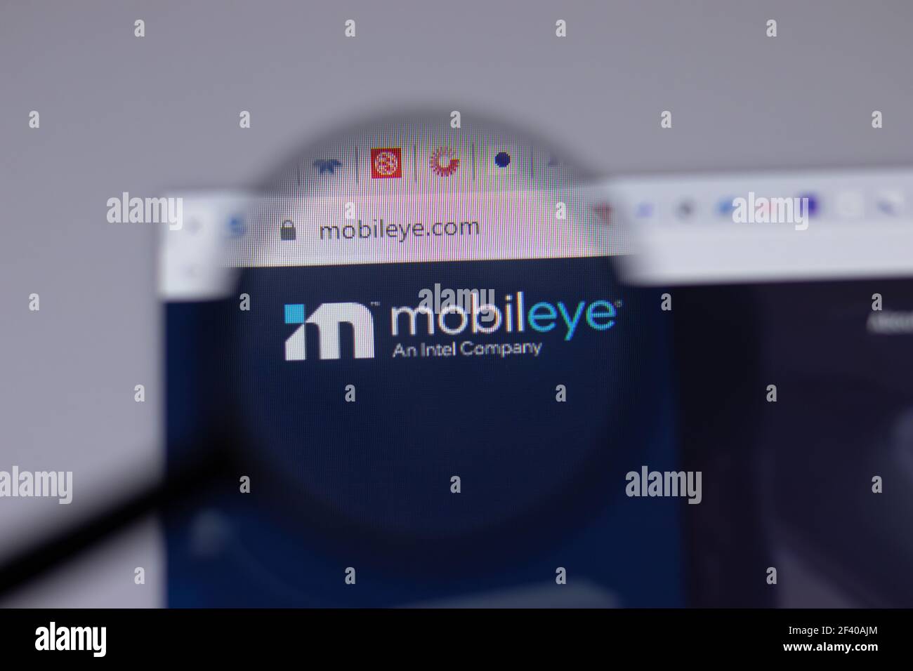 Mobileye icon hi-res stock photography and images - Alamy