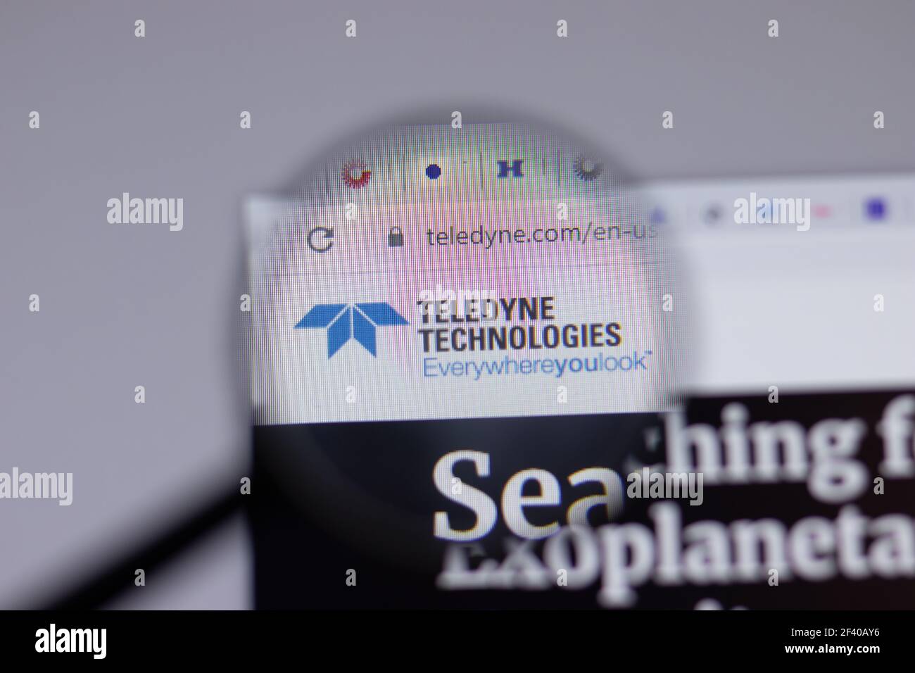 Teledyne Logo High Resolution Stock Photography and Images - Alamy