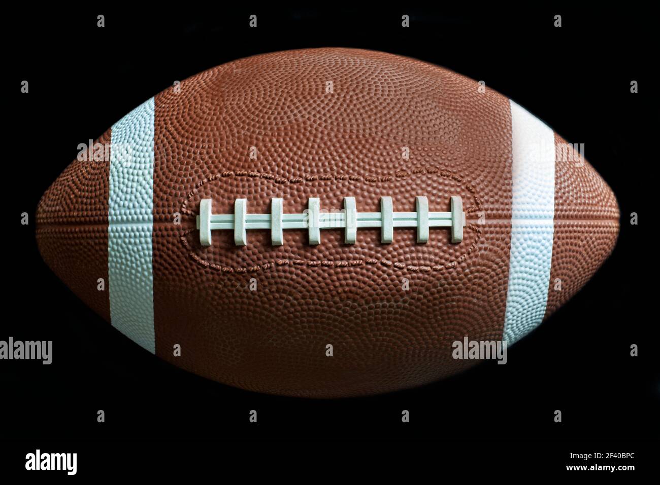 Football black background hi-res stock photography and images - Alamy