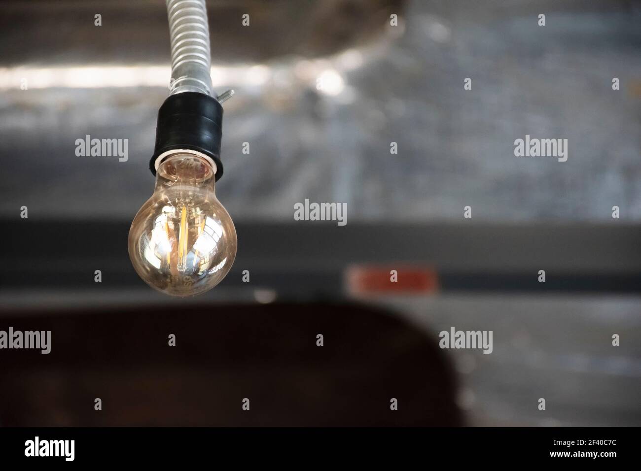 bright yellow spotlight with blur for background Stock Photo - Alamy