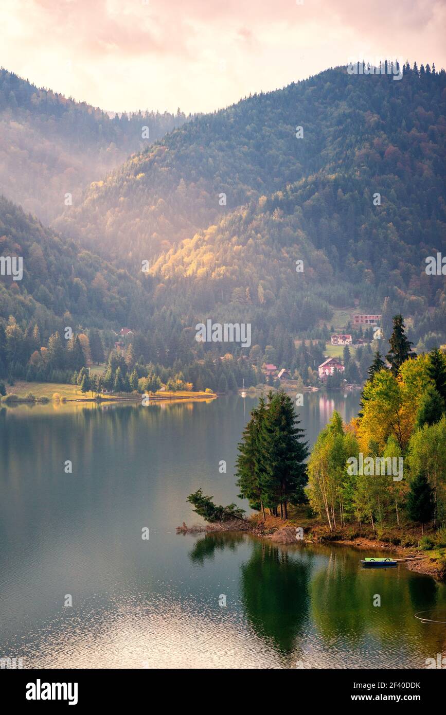 The river basin system Colibita Lake - Bistrita Ardeleana River is ...