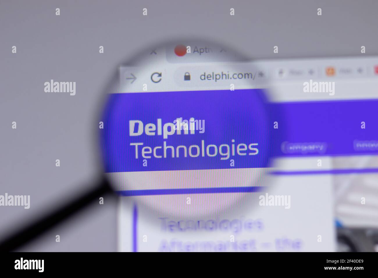 Delphi technologies hi-res stock photography and images - Alamy