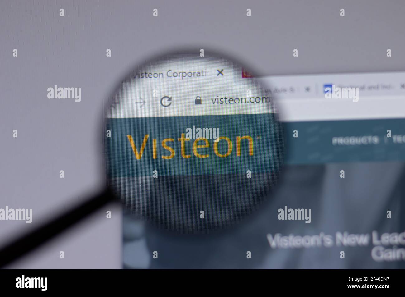 Visteon logo hi-res stock photography and images - Alamy