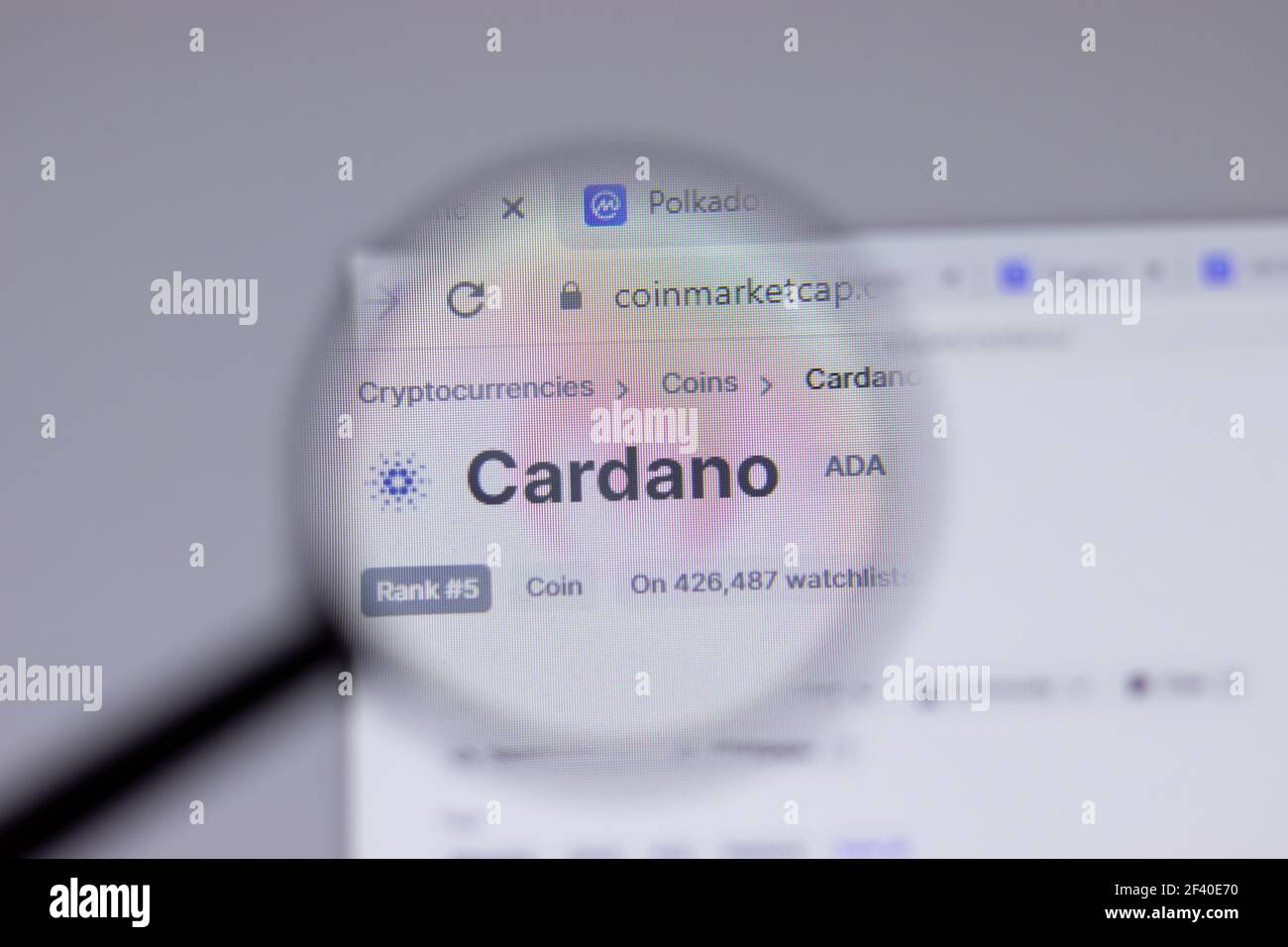 Cardano logo hi-res stock photography and images - Alamy