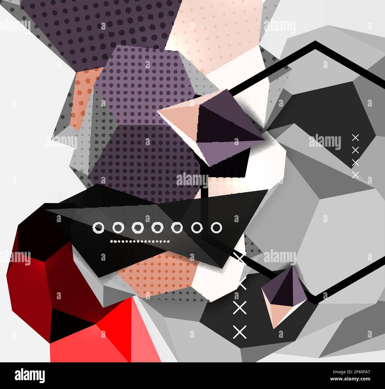 Geometric shapes composition background hi-res stock photography and ...