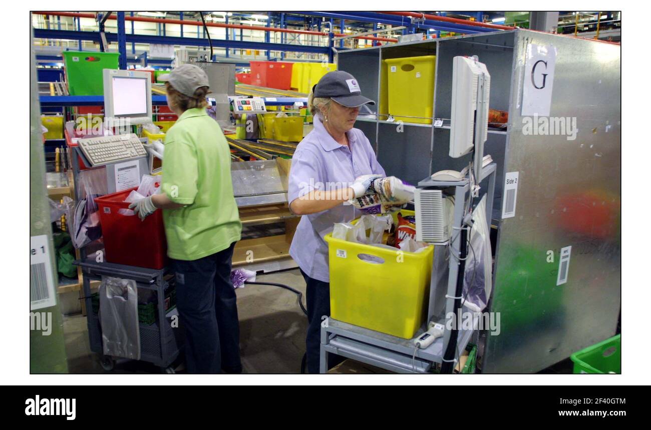 'OCADO' in partnership with Waitrose, a internet shopping company ...