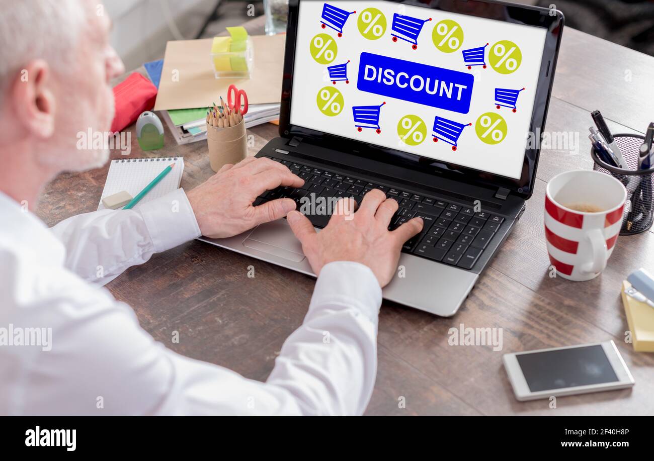 Discount concept shown on hi-res stock photography and images - Alamy