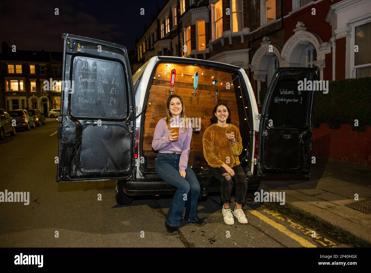 Converted delivery van hi-res stock photography and images - Alamy