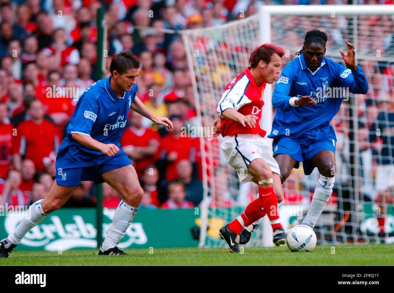 FA CUP FINAL ARSENAL CHELSEA 4/5/2002 PICTURE DAVID ASHDOWN.FA CUP ...
