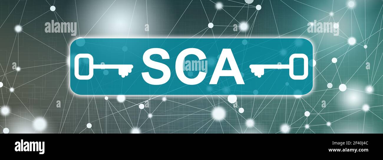 Illustration of a sca concept Stock Photo - Alamy