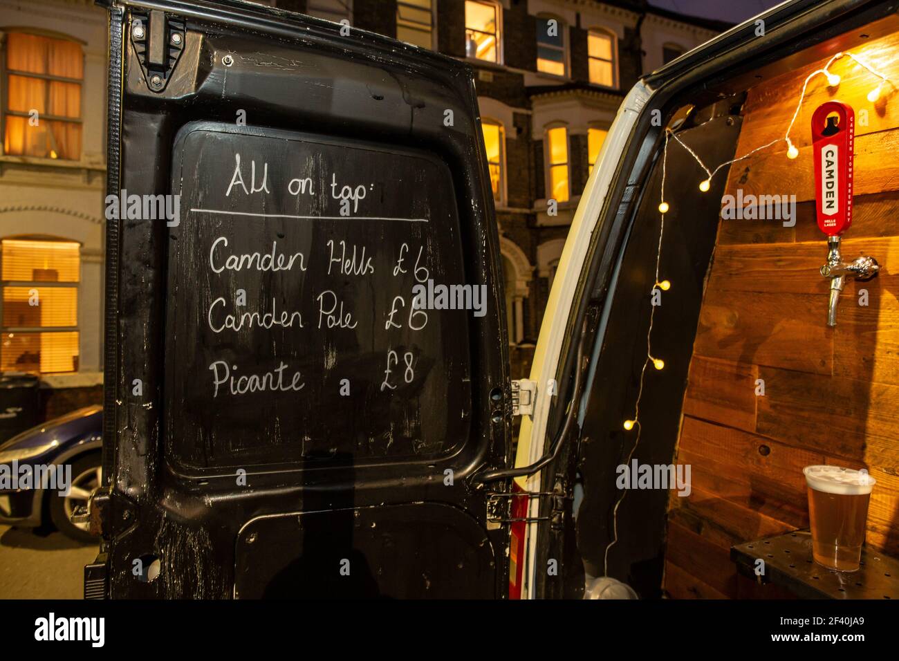 Converted delivery van hi-res stock photography and images - Alamy