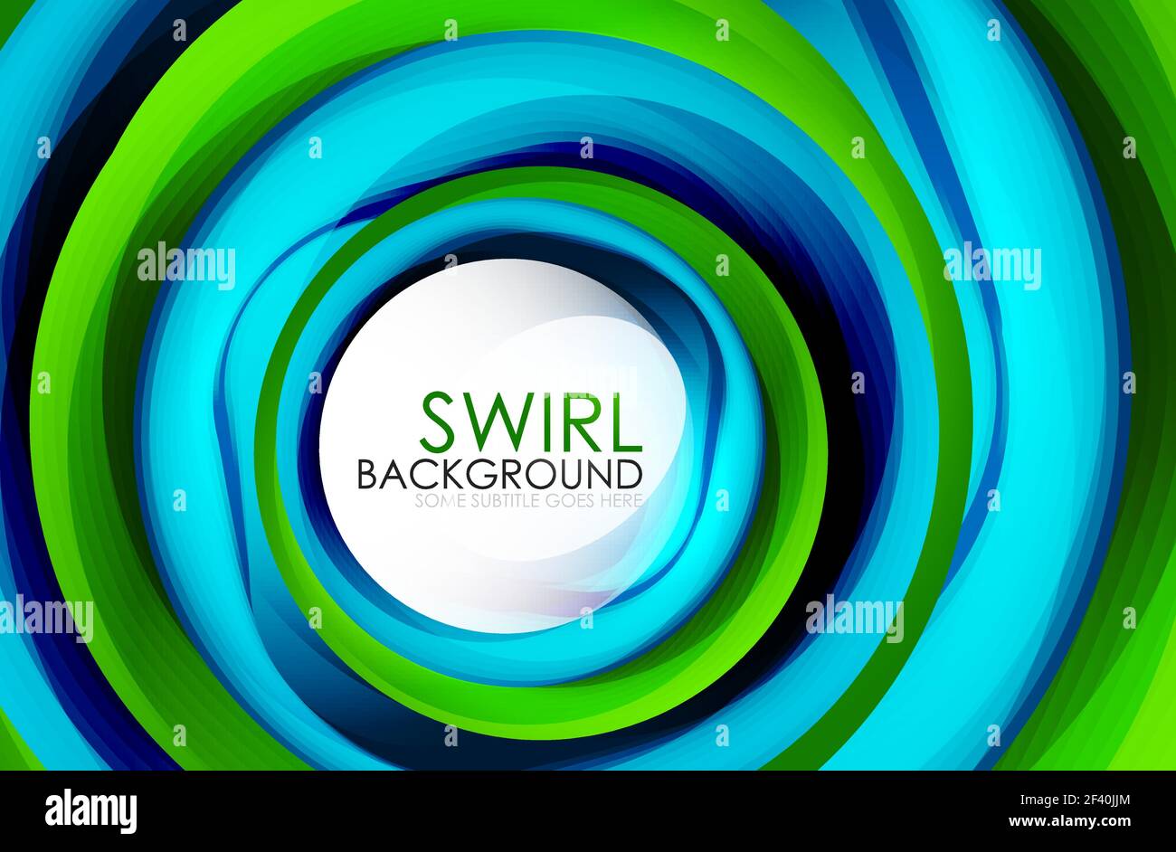 Spiral swirl flowing lines 3d vector abstract digital motion background ...