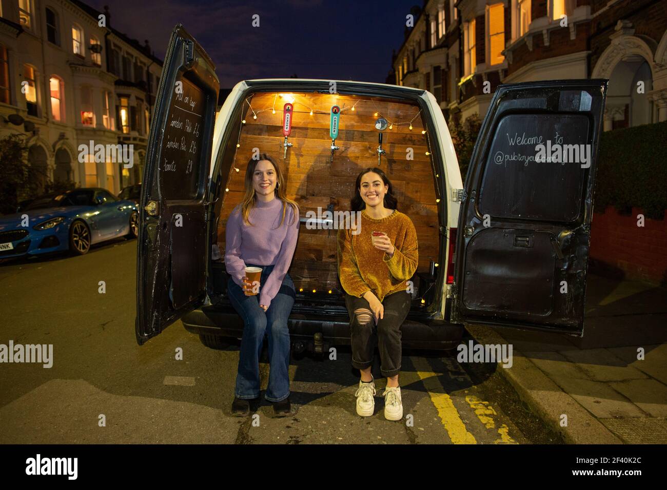 Converted delivery van hi-res stock photography and images - Alamy