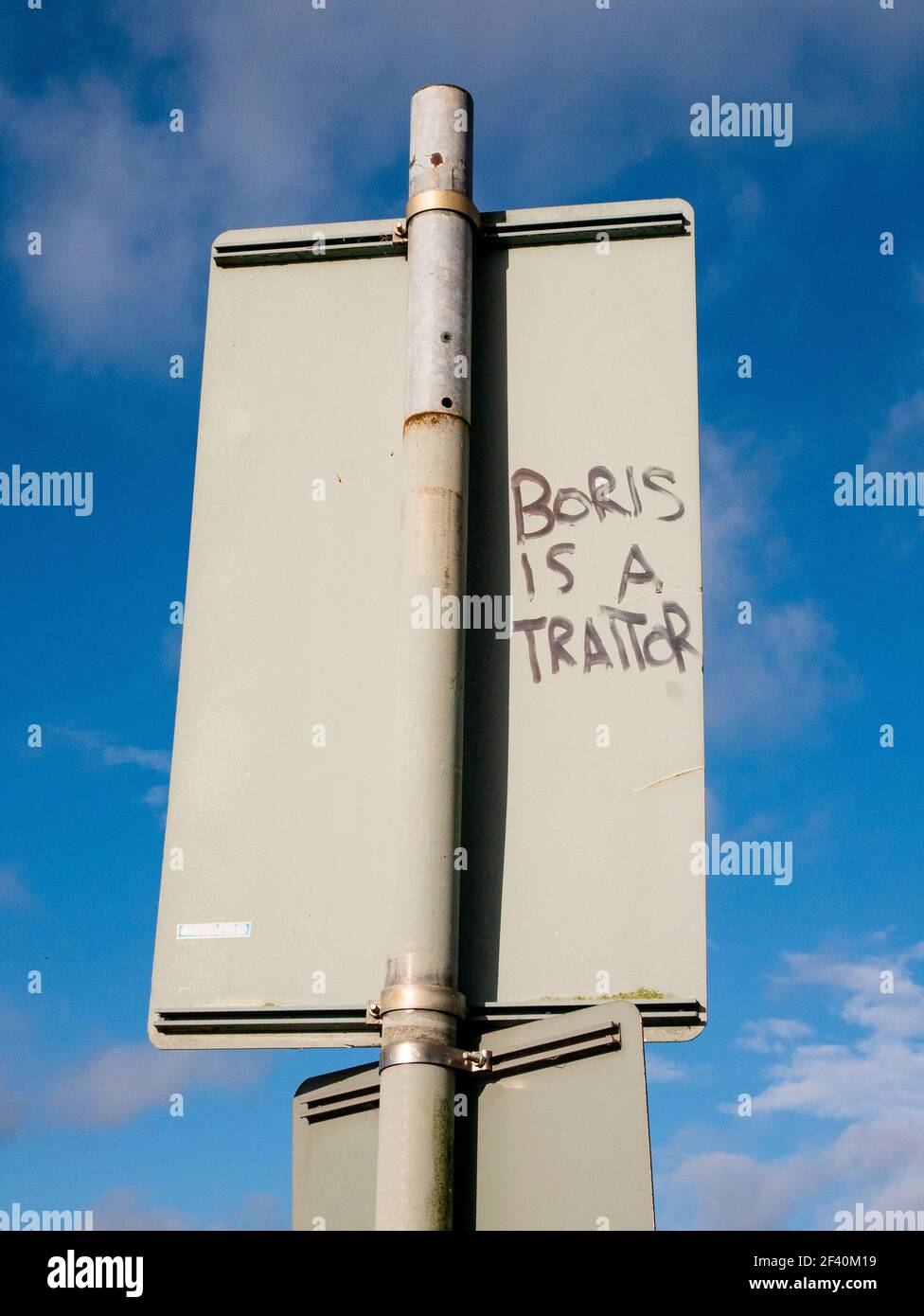 Anti boris graffiti hi-res stock photography and images - Alamy