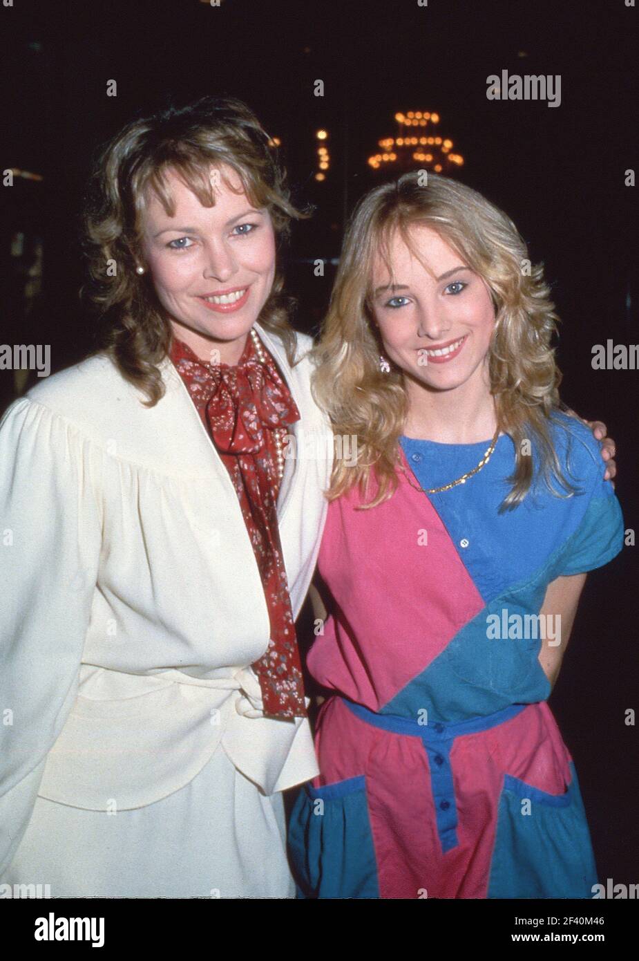 Michelle Phillips and Chynna Phillips 1983 Credit: Ralph Dominguez ...