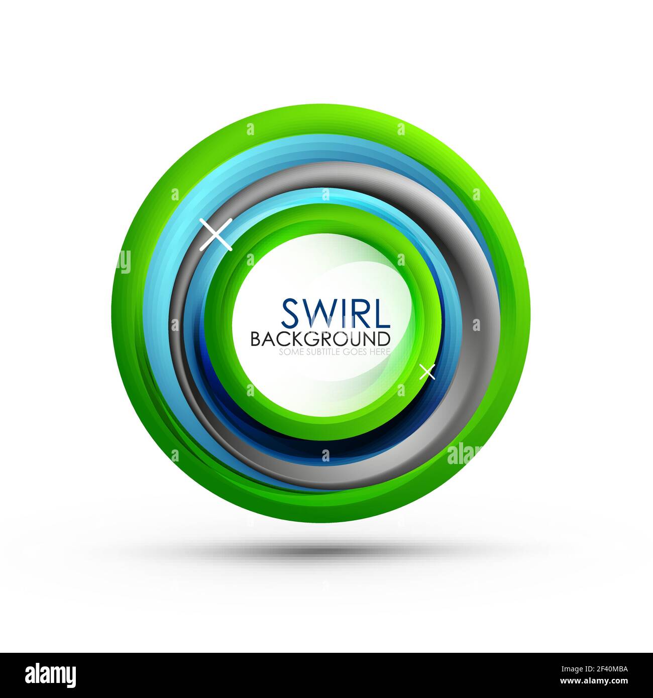 Spiral swirl flowing lines 3d vector abstract background. Spiral swirl ...