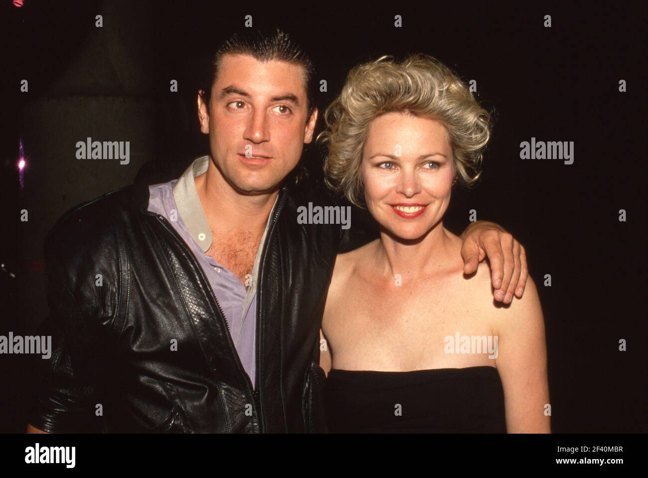 Michelle Phillips and Jeff Tozer at the Jackie Collins' "Rock Star ...