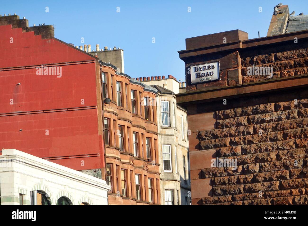 Glasgow byers road hi-res stock photography and images - Alamy