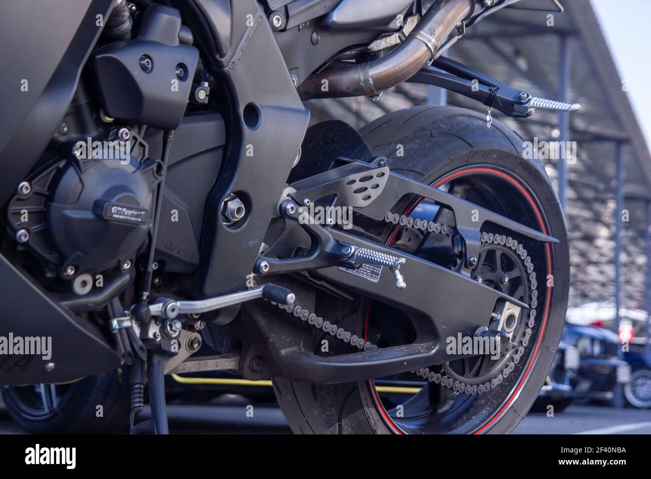 Wheel of a motorcycle hi-res stock photography and images - Alamy