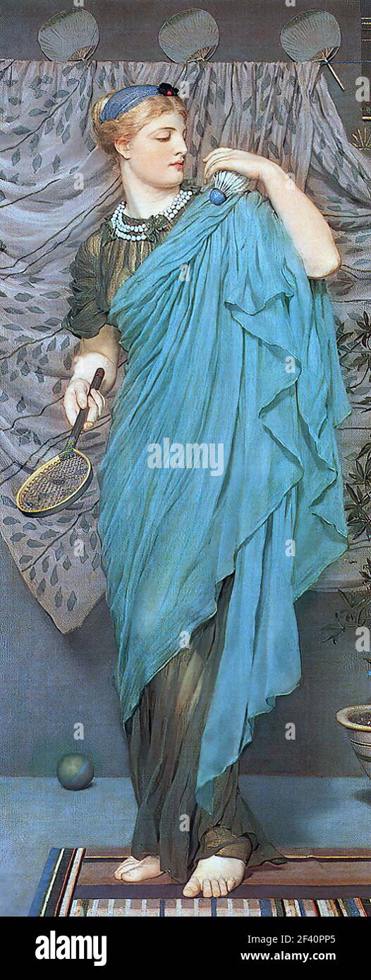 Battledore painting hi-res stock photography and images - Alamy