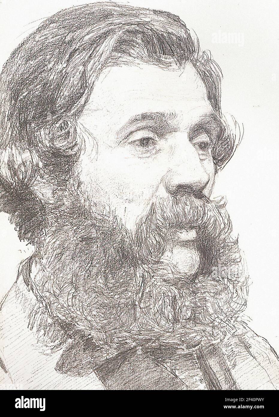 Albert Joseph Moore - Portrait William Albert Joseph Moore 1858 Stock ...