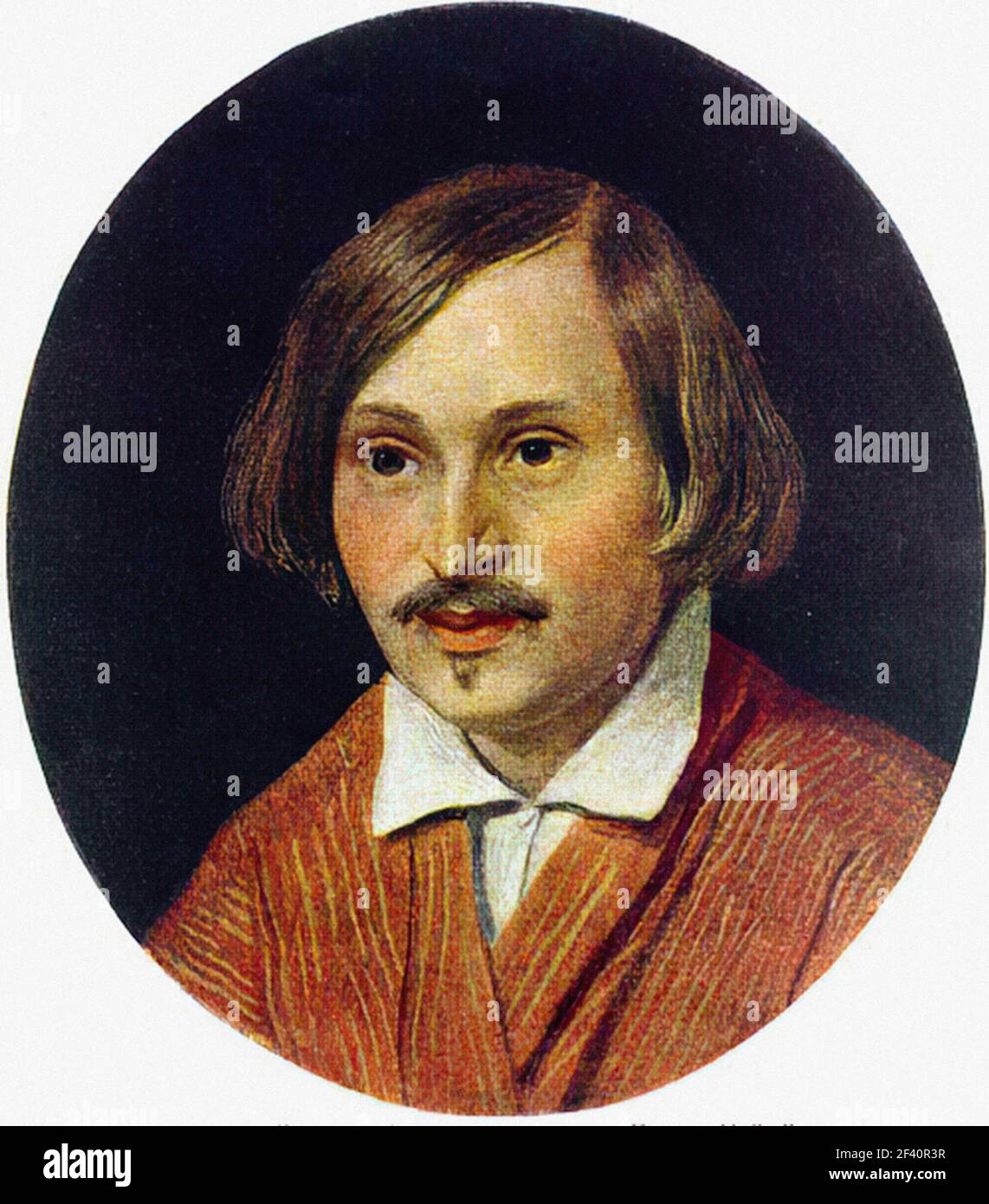 Alexandre Ivanov - Nikolai Gogol 1847 Stock Photo - Alamy
