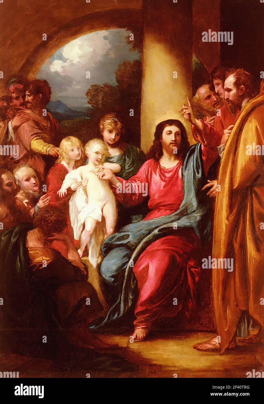 Benjamin west christ hi-res stock photography and images - Alamy