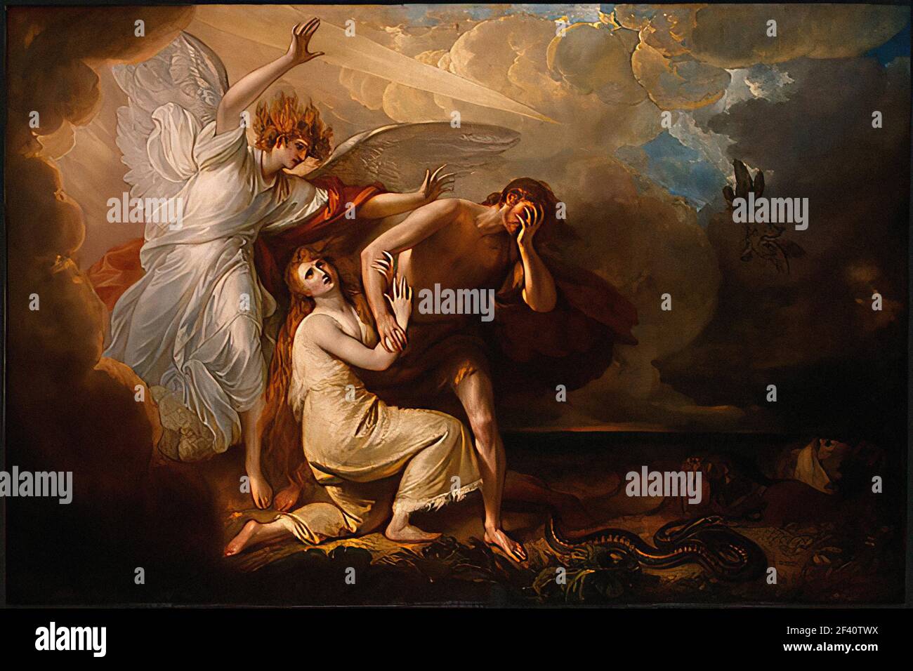 Expulsion adam eve hi-res stock photography and images - Alamy