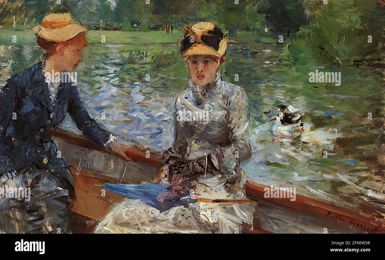 Berthe Morisot - Summer Day 1879 Stock Photo - Alamy
