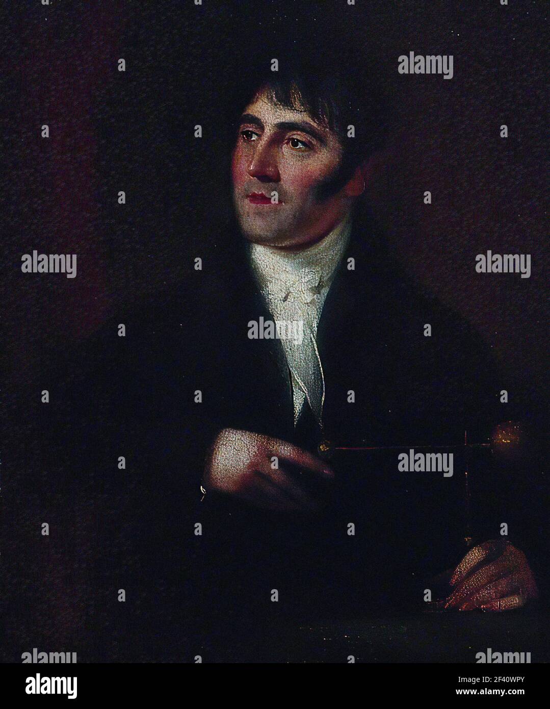 Charles Marion Russell- George Birkbeck 1776 1841 1805 Stock Photo - Alamy