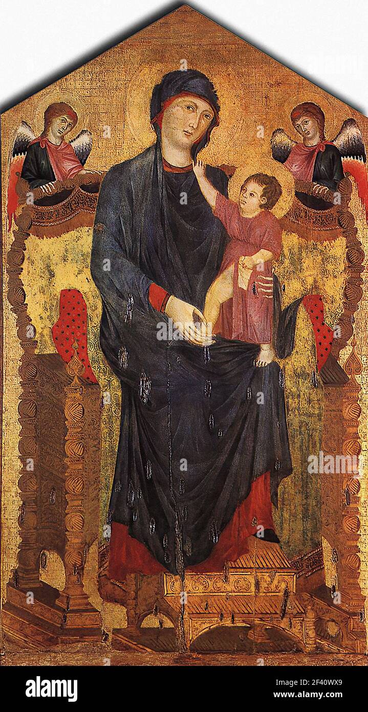 Child and two angels hi-res stock photography and images - Alamy