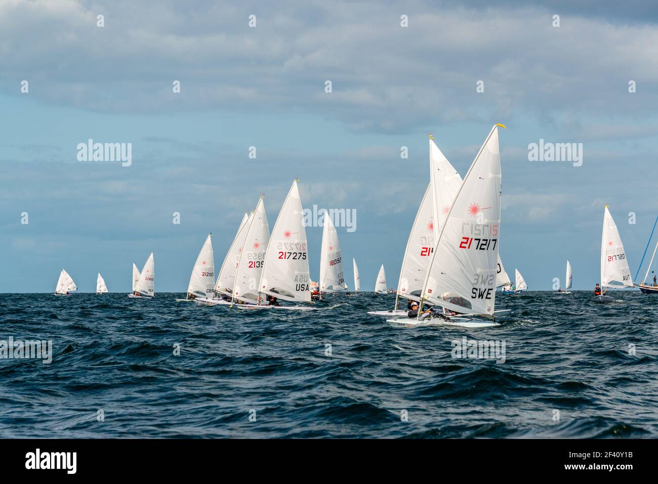Laser jolle hi-res stock photography and images - Alamy