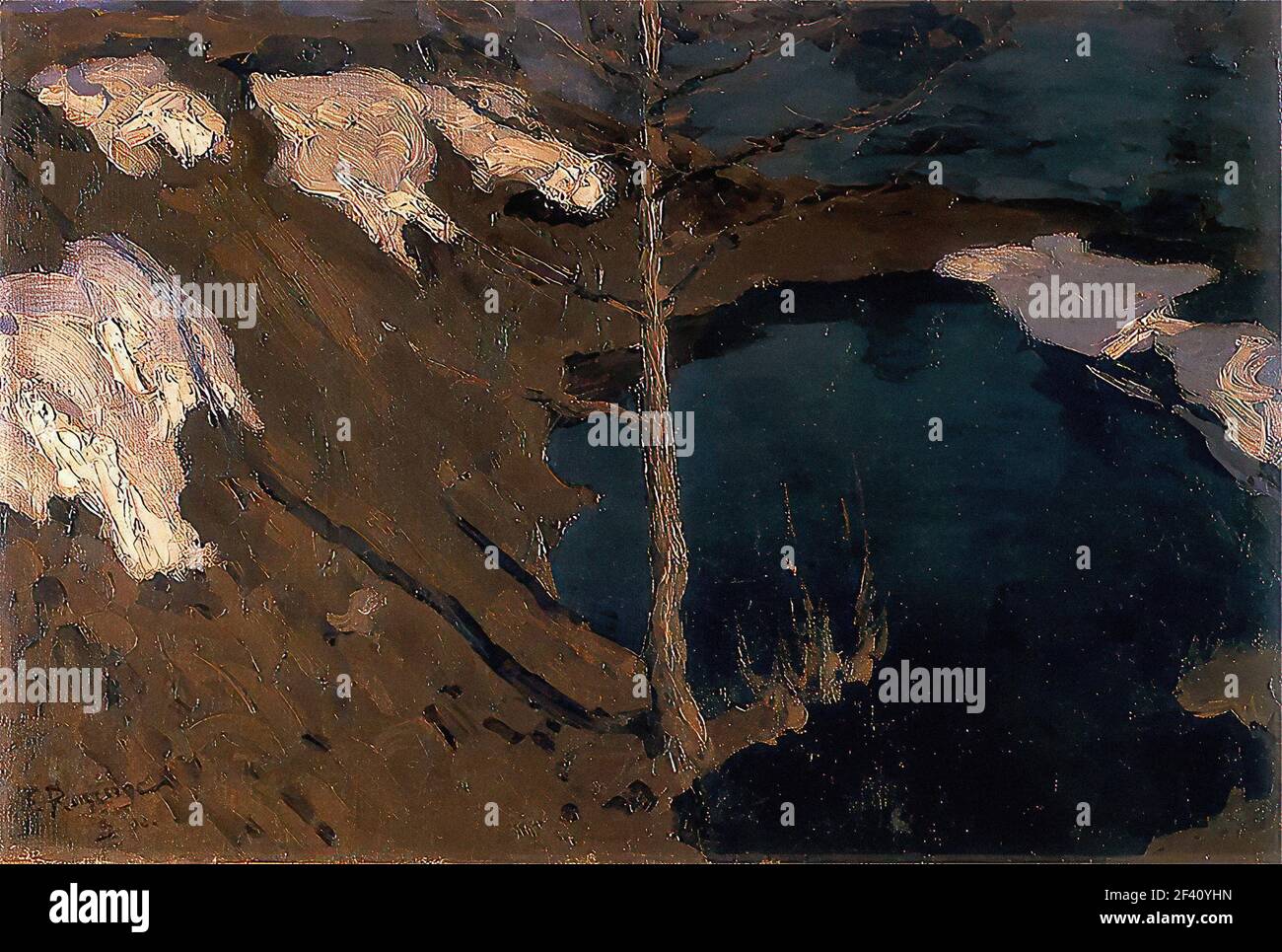 Forest painting 1900 hi-res stock photography and images - Alamy