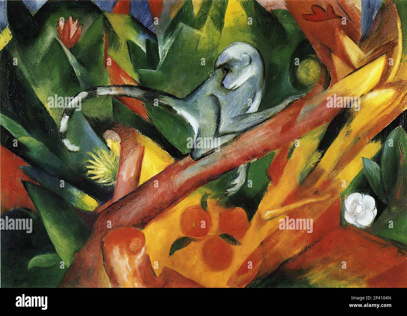 Franz Marc - Monkey 1912 Stock Photo - Alamy