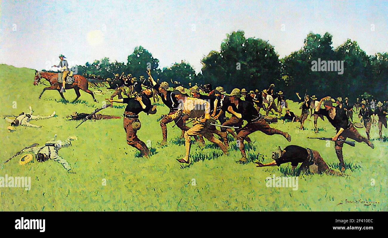 Rough riders san juan hill hi-res stock photography and images - Alamy