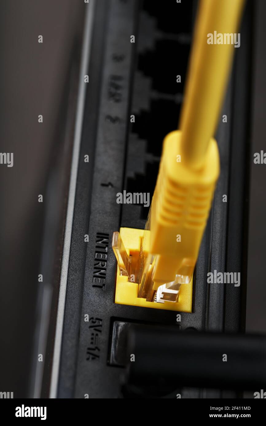 Inserted modem hi-res stock photography and images - Alamy