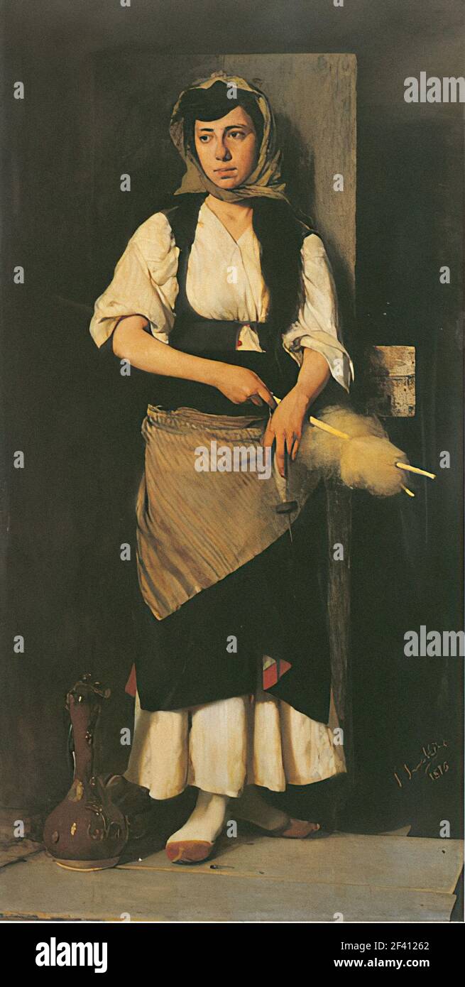 Distaff spindle hi-res stock photography and images - Alamy