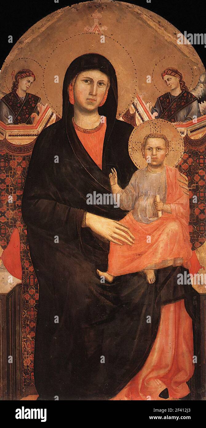 Giotto di Bondone - Madonn Child 1 C 1300 Stock Photo - Alamy