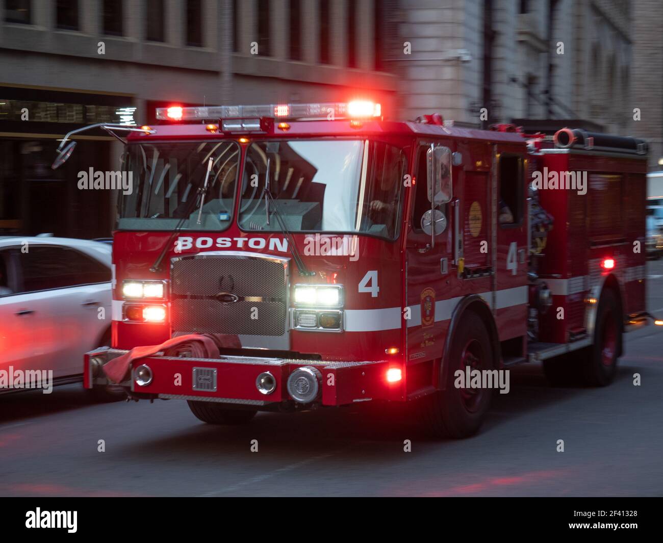 Boston fire department hi-res stock photography and images - Alamy