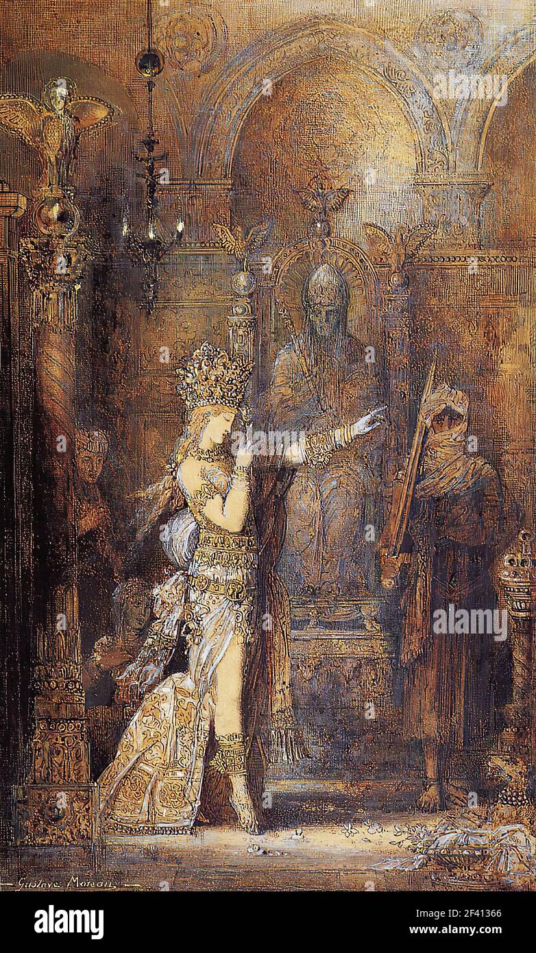 Gustave Moreau - Salome Dancing C 1886 Stock Photo - Alamy