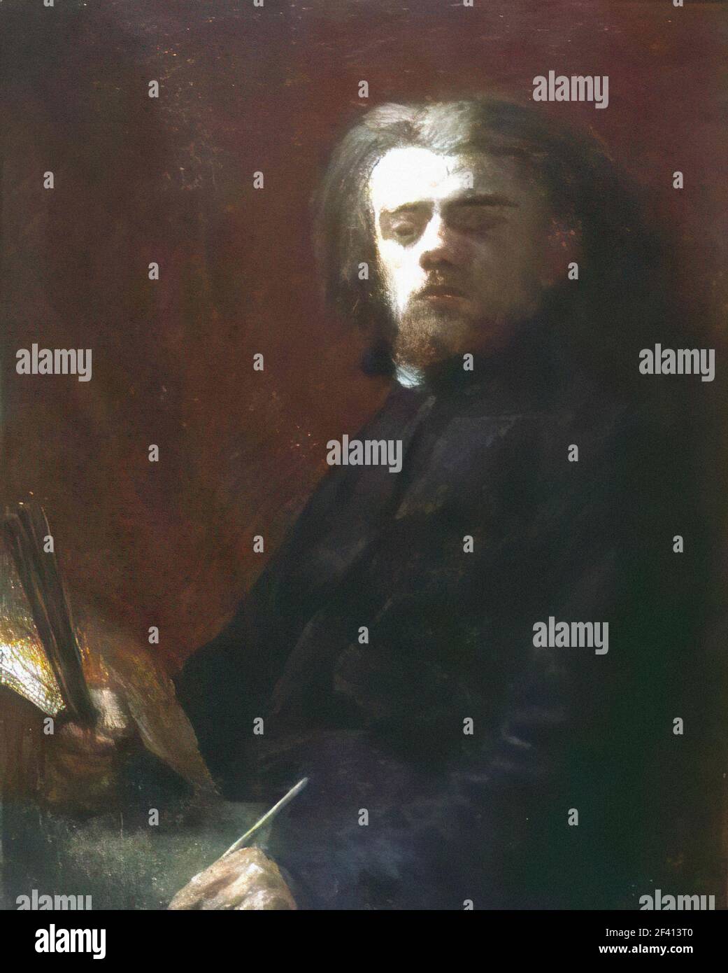 Henri Fantin-Latour - Self Portrait 1861 Stock Photo - Alamy