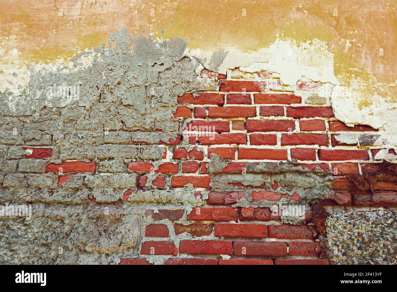 Half painted wall Stock Photo - Alamy